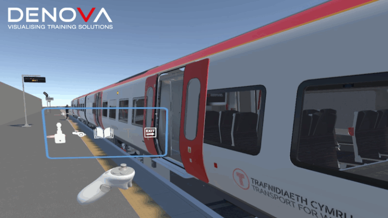 Scaling VR training for train managers - Denova